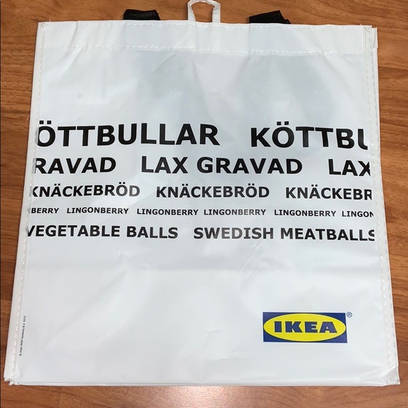 IKEA | Bags | Nwt Ikea Reusable Logo Shopping Bag | Poshmark